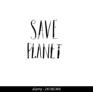 Save planet poster Stock Vector Image & Art - Alamy