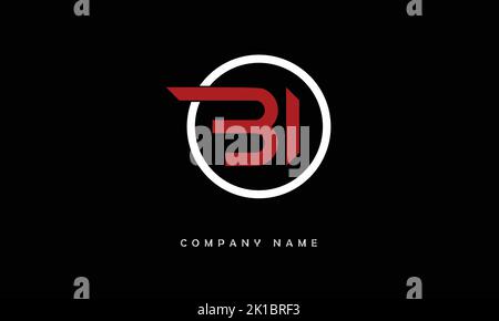BI, IB Abstract Letters Logo Monogram Stock Vector Image & Art - Alamy