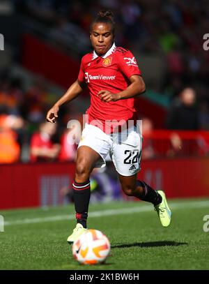 Manchester United's Nikita Parris during the Barclays Women's Super ...