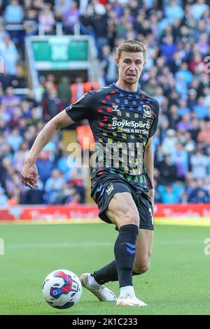 Ben Sheaf of Coventry City passes the ball during the Emirates FA Cup ...