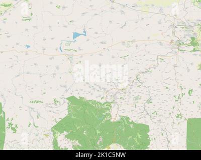Gabrovo, province of Bulgaria. Open Street Map. Locations of major ...