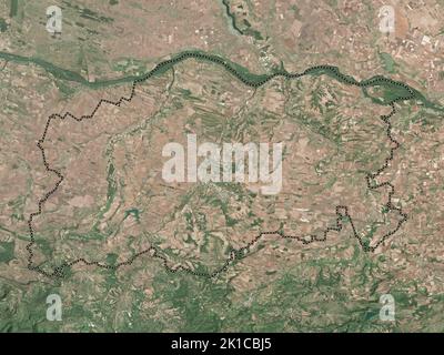 Pleven, province of Bulgaria. High resolution satellite map. Locations ...