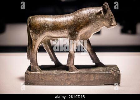 Apis bull, bronze, late period, Egypt, collection of the British Museum ...
