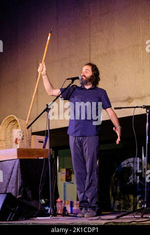 VerdCel, -Alfons Om-. , Terrace of the El Molinar building, Montuïri ...