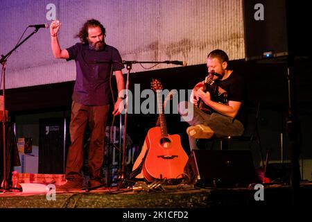 VerdCel, -Alfons Om-. , Terrace of the El Molinar building, Montuïri ...