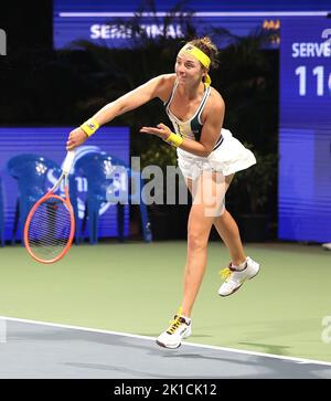 Chennai, India, 17th Sep 2022: Chennai Open WTA 250: Gabriela DABROWSKI ...