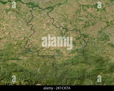 Veliko Tarnovo, province of Bulgaria. Low resolution satellite map ...