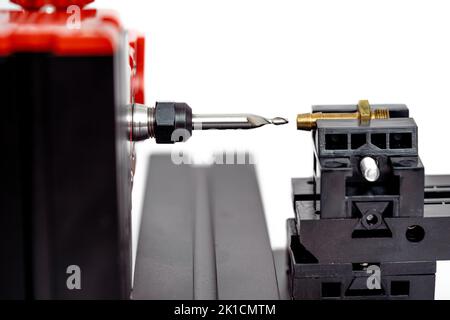 Small diy milling machine for modeling and hobby Stock Photo - Alamy