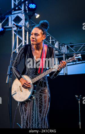 Allison Russell, Vancouver Folk Music Festival, Vancouver, British ...