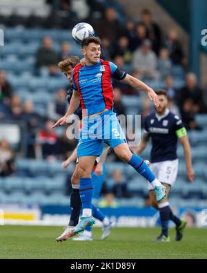 17th September 2022; Dens Park, Dundee, Scotland: Scottish Championship ...