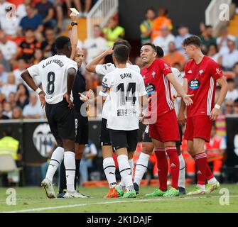 Valencia, Spain, September 17, 2022. Felix Auger-Aliassime of Canada ...