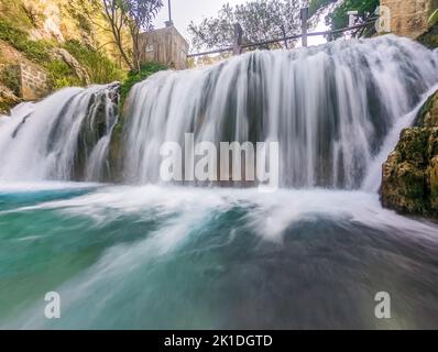 Fonts Algar waterfalls,Benidorm,Spain Stock Photo - Alamy