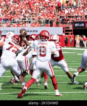 Lincoln, Nebraska, USA. 17th Sep, 2022. Nebraska player #72 NASH ...