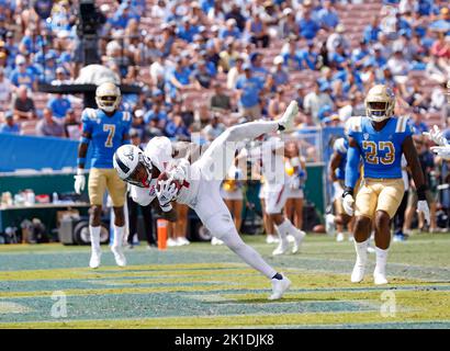 South Alabama wide receiver Caullin Lacy (4) runs during an NCAA football game on Saturday, Sept ...