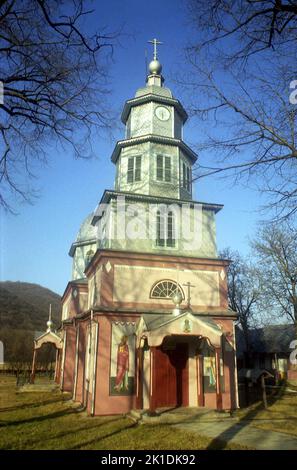Slava Rusa, Tulcea County, Romania, 2003. Exterior view of Uspenia ...