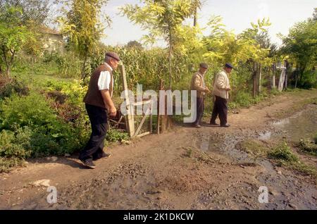 Constanta County, Romania. Members of the Tatar ethnic community Stock ...