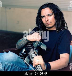 Korn - James "Munky" Shaffer studio session in Los Angeles, California ...