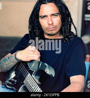 Korn - James "Munky" Shaffer studio session in Los Angeles, California ...