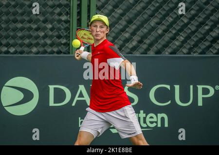Zaragoza, El Salvador. 17th Sep, 2022. Elmer Moller from Denmark ...