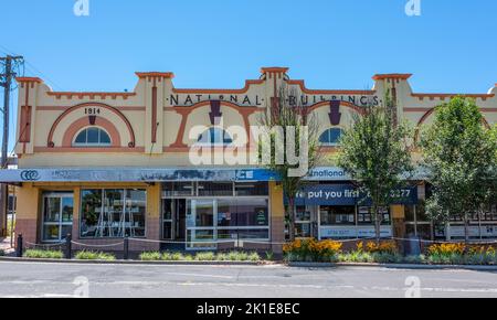 The Old National Building in Tenterfield, northern new south wales ...