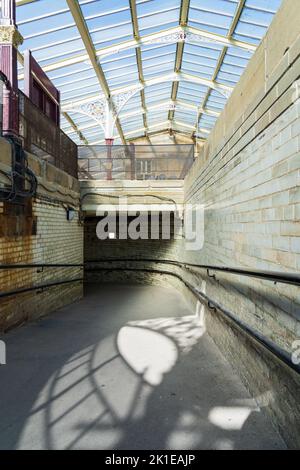 Hellifield station on the Settle Carlisle line Stock Photo - Alamy