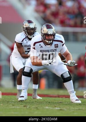 September 17, 2022: Sean Fitzgerald #60 Bears offensive lineman takes a ...
