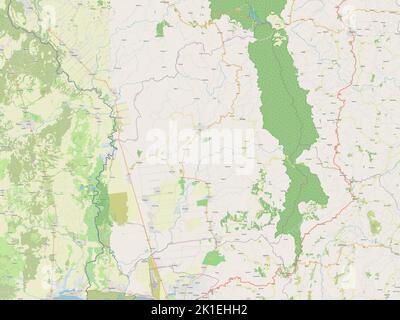 Bubanza, province of Burundi. Open Street Map. Locations and names of ...