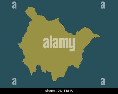 Muramvya, province of Burundi. Solid color shape. Locations and names ...