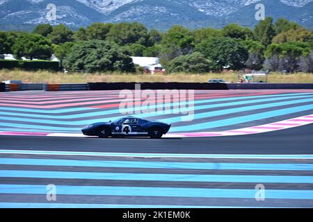 AERIAL VIEW. Le Castellet race track aka Paul Ricard race track with ...