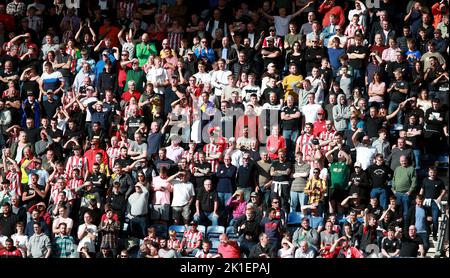 Preston, England, 17th September 2022. Sander Berge of Sheffield Utd ...