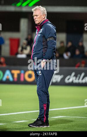 David Moyes during the UEFA Europa Conference League match FCSB vs West ...