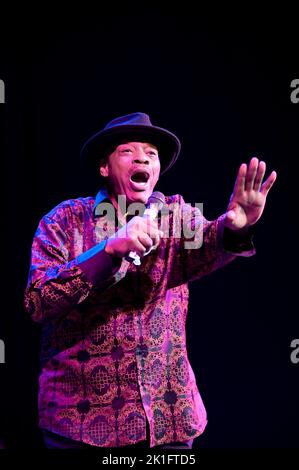 Alexander O'Neal performs live stage during The Giants Of Soul Tour at ...