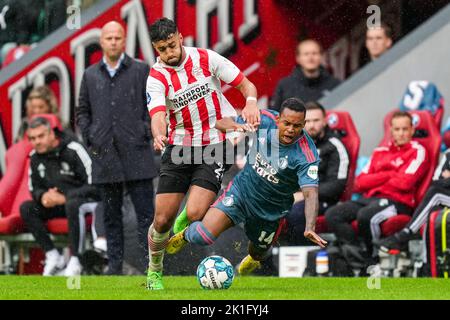 Eindhoven - Ismael Saibari of PSV Eindhoven during the Johan Cruijff ...