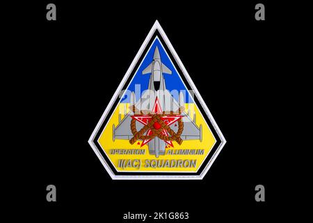 II(AC) Squadron Op Shader 2022 Desert Patch Stock Photo - Alamy