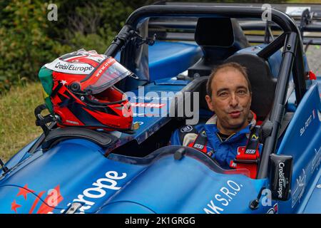 CHAMROUSSE, FRANCE, August 20, 2022 : French driver Pierre Mayeur at ...