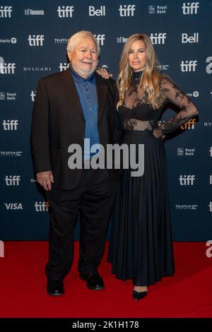 Donald Shebib and Ashley Bryant (R) attend the "Nightalk" Premiere ...