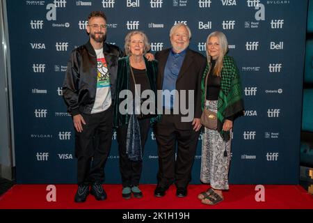 (L-R) Noah "40" James Shebib, Tedde Moore, Donald Shebib, and Suzanna ...