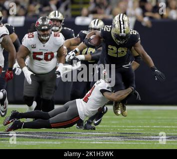 Tampa Bay Buccaneers safety Antoine Winfield Jr. (31) reacts after a ...