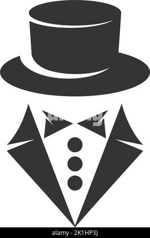 Secret agent icon logo design illustration template Stock Vector Image ...