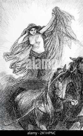 Night —Nott in Norse Mythology— is the night personified, a Goddess of ...