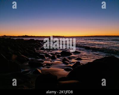 Beautiful sunset on Noosa Heads, Queensland Stock Photo - Alamy