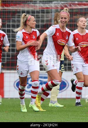 Cologne, Germany. 19th Sep, 2022. Flyeralarm Frauen Bundesliga ...