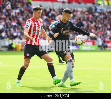 18 Sep 2022 - Brentford v Arsenal - Premier League - Gtech Community ...