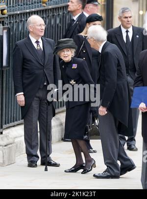 Queen Alexandra ' s funeral at Westminster Abbey . The Guard of Honour ...