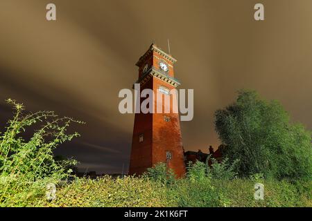 Seacroft Hospital Water & Clock Tower in Leeds,West Yorkshire,UK Stock ...