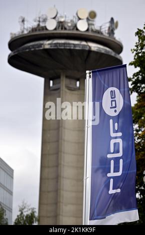 Illustration picture shows the headquarter of French speaking public ...