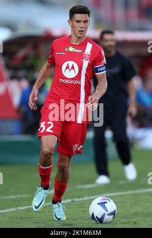 Matteo Pessina of Ac Monza controls the ball during the Serie A match ...