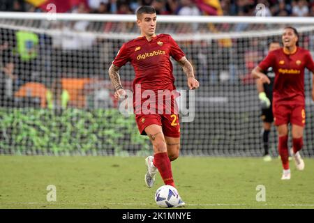 Olimpico Stadium, Rome, Italy - Gianluca Mancini of AS Roma during ...