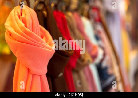 women pashmina shawls ,Different texture and color beautiful textiles ...