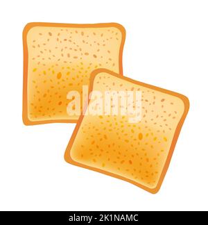 slices bread food Stock Vector Image & Art - Alamy